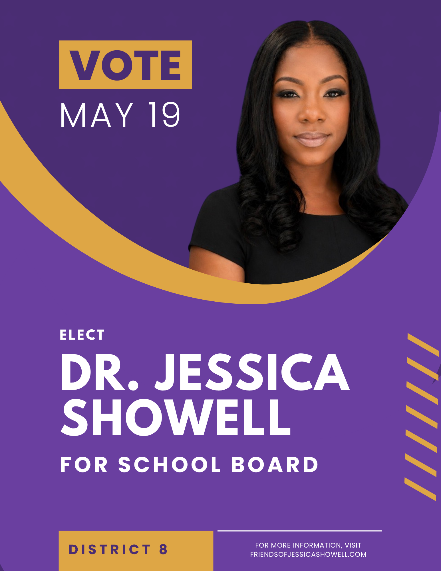 Dr. Jessica Showell for Board of Education — District 8